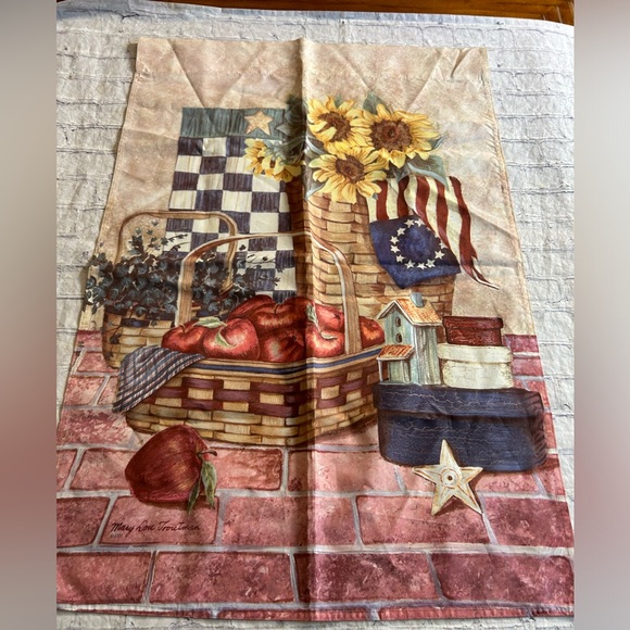 Other | Mary Lou Troutman Patriot Lightweight Summertime Flag Cdi Tan ...